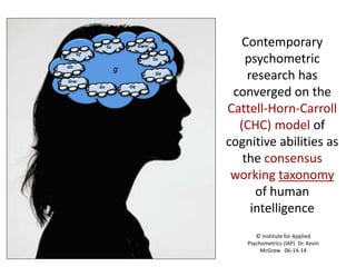 CHC Theory Codebook 1: Cognitive definitions | PPT