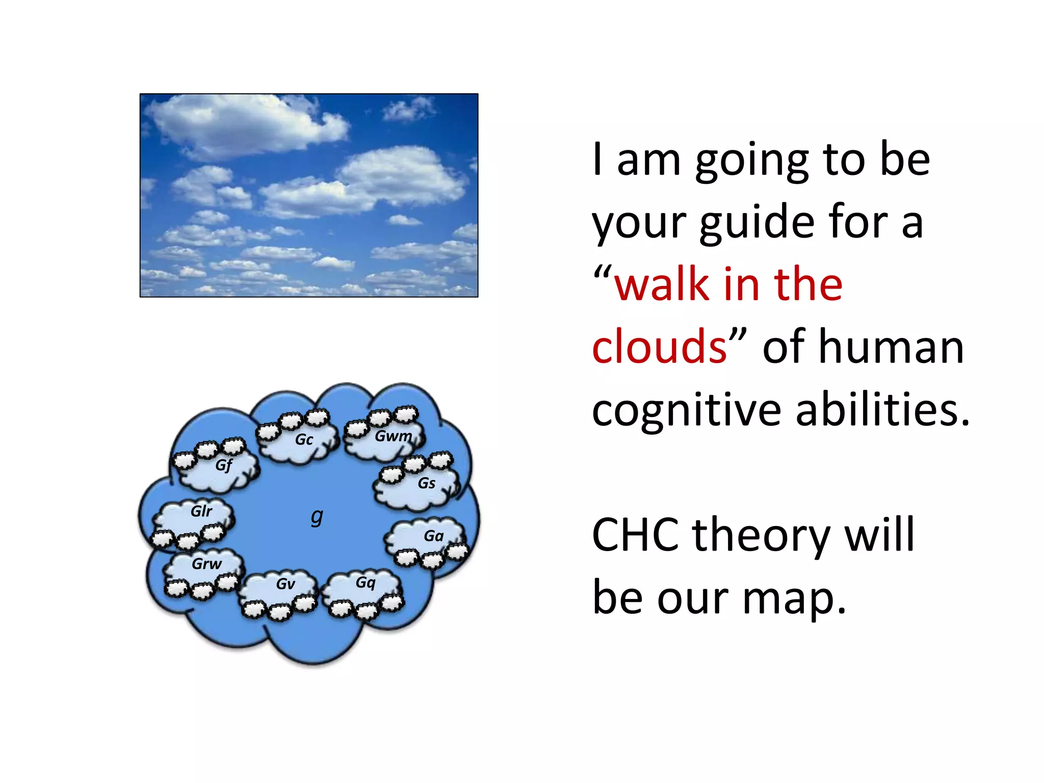 CHC theory 101: From general intelligence (g) to CHC theory | PPTX