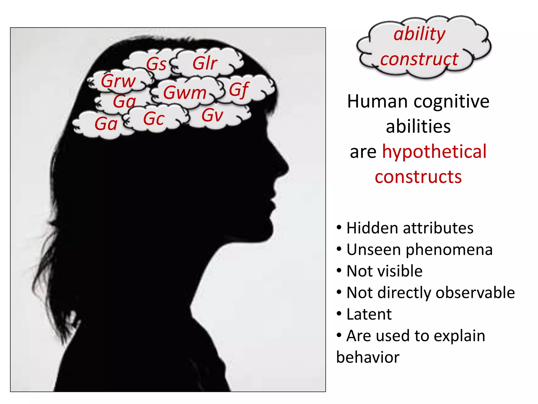 CHC theory 101: From general intelligence (g) to CHC theory | PPTX