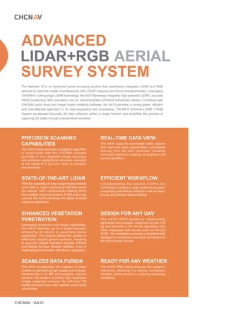 Jual CHCNAV AlphaAir 10 Professional Airborne LiDAR+RGB System | PDF