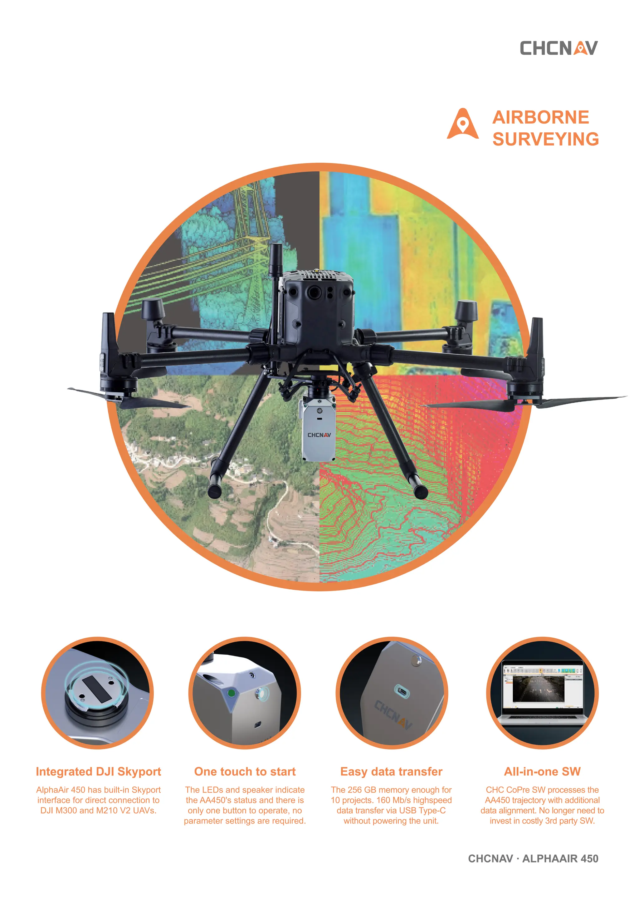 Jual CHCNAV AlphaAir 450 Airborne LiDAR+RGB System | PDF
