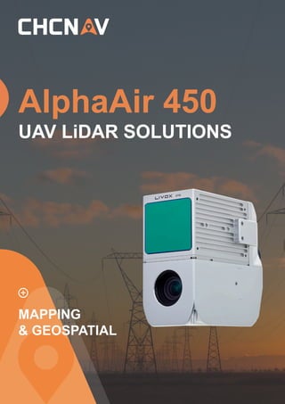 Jual CHCNAV AlphaAir 450 Airborne LiDAR+RGB System | PDF