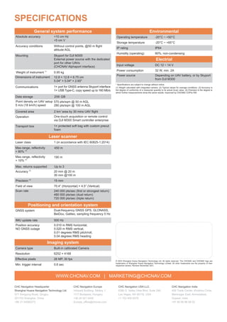 Jual CHCNAV AlphaAir 450 Airborne LiDAR+RGB System | PDF