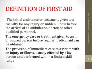 CHCA FIRST AID.pptx