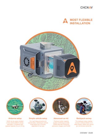 Jual CHCNAV AlphaUni 20 Multi-platform Premium LiDAR | PDF