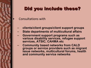 Chccs405 A Work Effectively With Culturally Diverse Clients & | PPT
