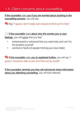 Reimagine Role Plays (CHCCSL001) | PDF | Mental Health | Diseases and ...