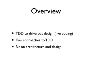 TDD In Practice | PPT