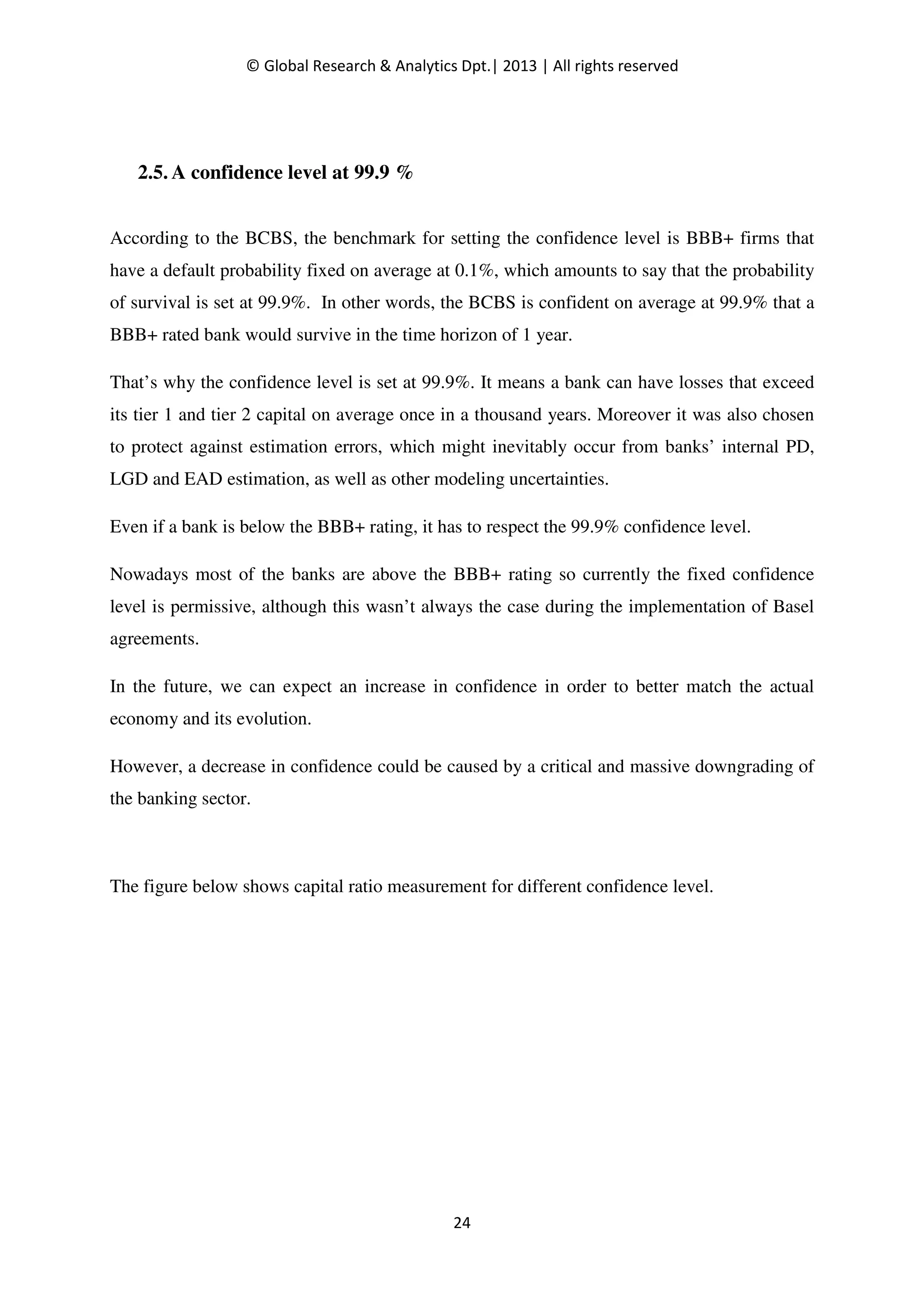 Basel II IRB Risk Weight Functions : Demonstration and Analysis | PDF