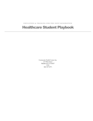 CHCI Healthcare Students Playbook | PDF