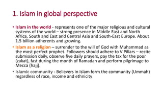 Islamic World, Governance and Economy | PPT