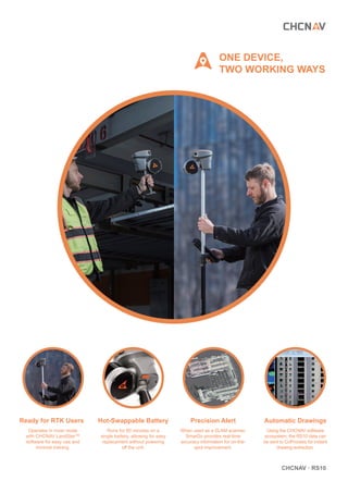 Jual CHCNAV RS10 Handheld Slam 3D Laser Scanner | PDF