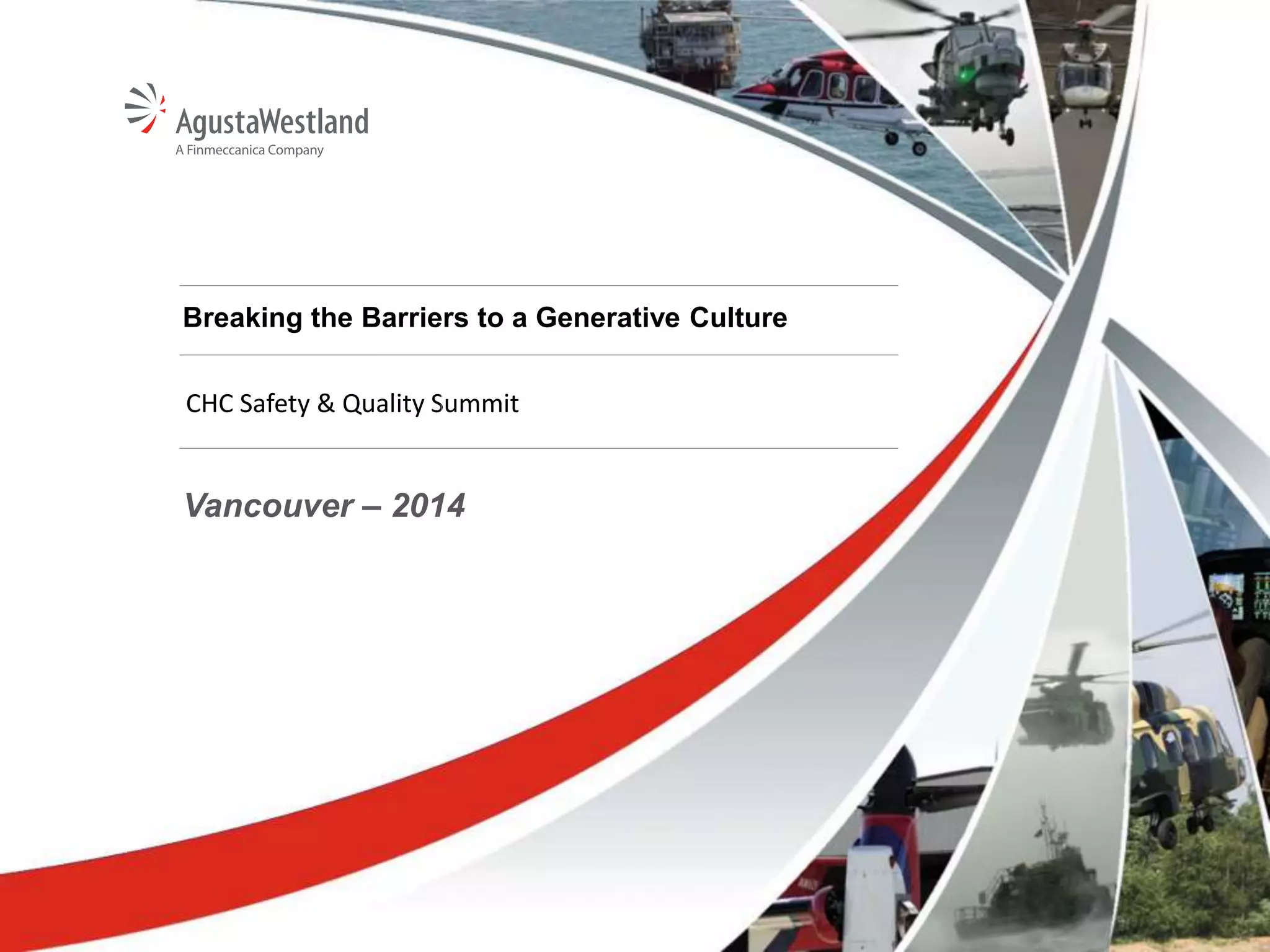 Breaking the Barriers to a Generative Culture | PPTX