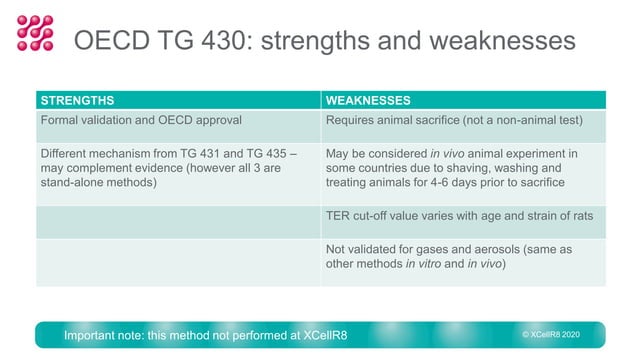 In vitro skin corrosion test methods | PDF | Skin and Dermatology ...