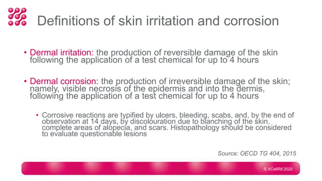 In vitro skin corrosion test methods | PDF | Skin and Dermatology ...