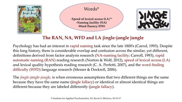 The Evolution of the Cattell-Horn-Carrol (CHC) Theory of Intelligence ...