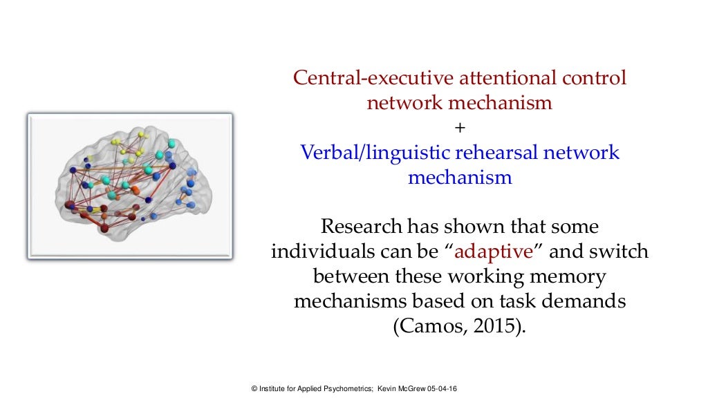 The Evolution of the Cattell-Horn-Carrol (CHC) Theory of Intelligence…