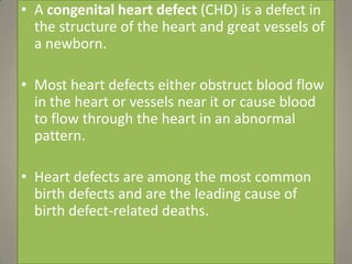 Congenital heart diseases | PPTX