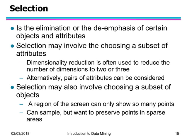 Data Exploration.pptx | Databases | Computer Software and Applications