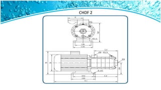 CHDF horizontal multistage pump, pressure Pump in India | PPTX