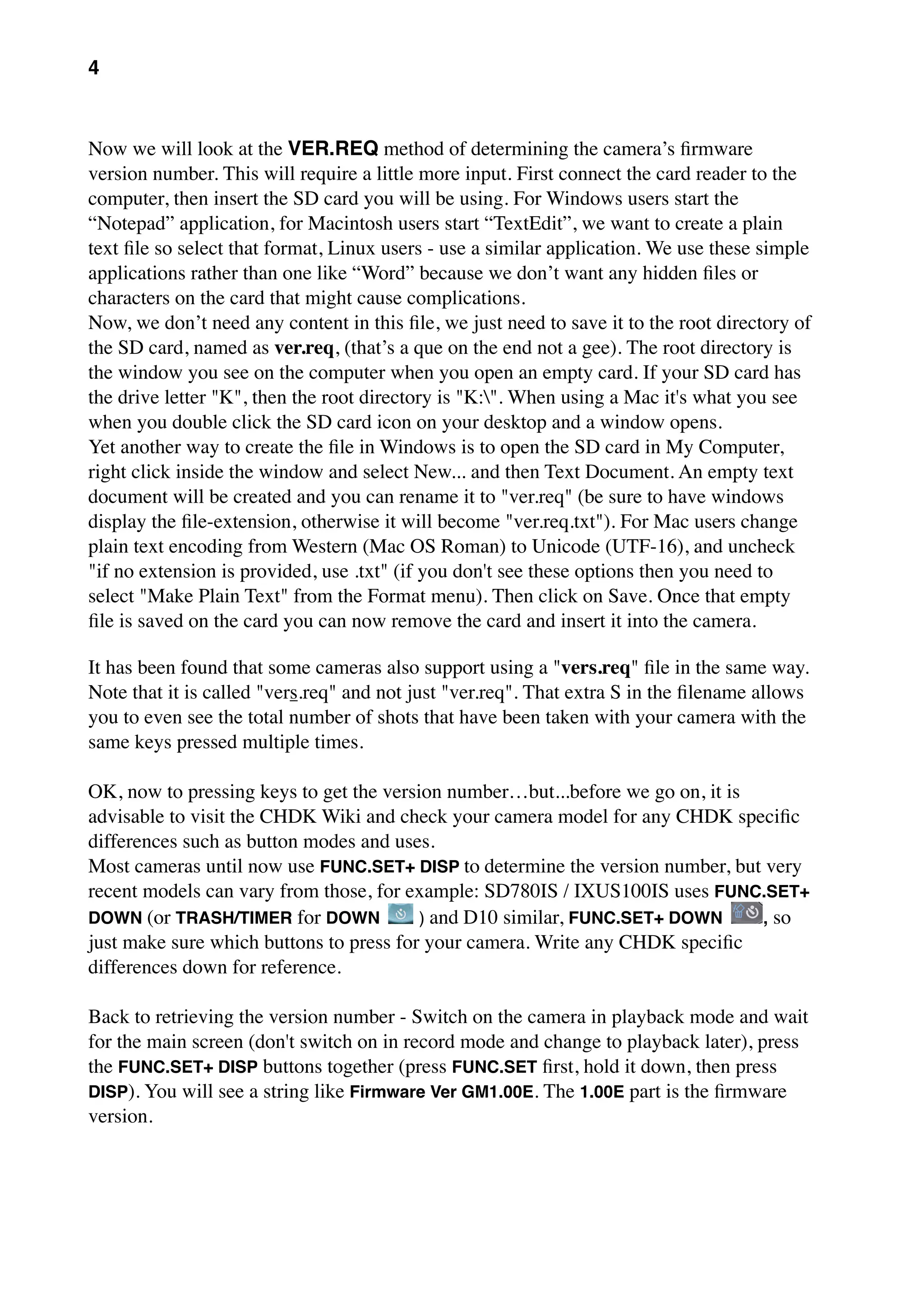 CHDK installation guide | PDF