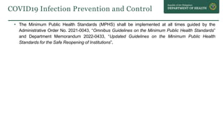 DOH MRSIA Presentation and Orientation to Community Health Workers | PPTX