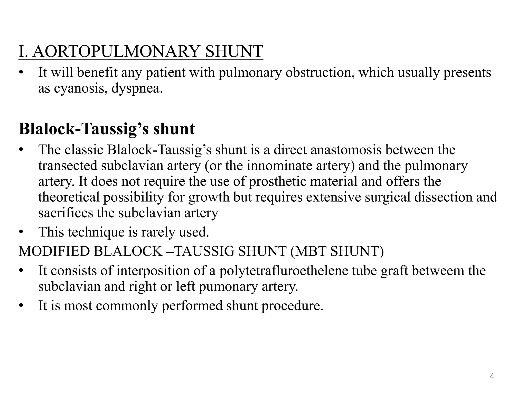 Chd surgical procedure | PPTX