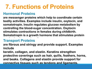 Peptides and Proteins | PPTX