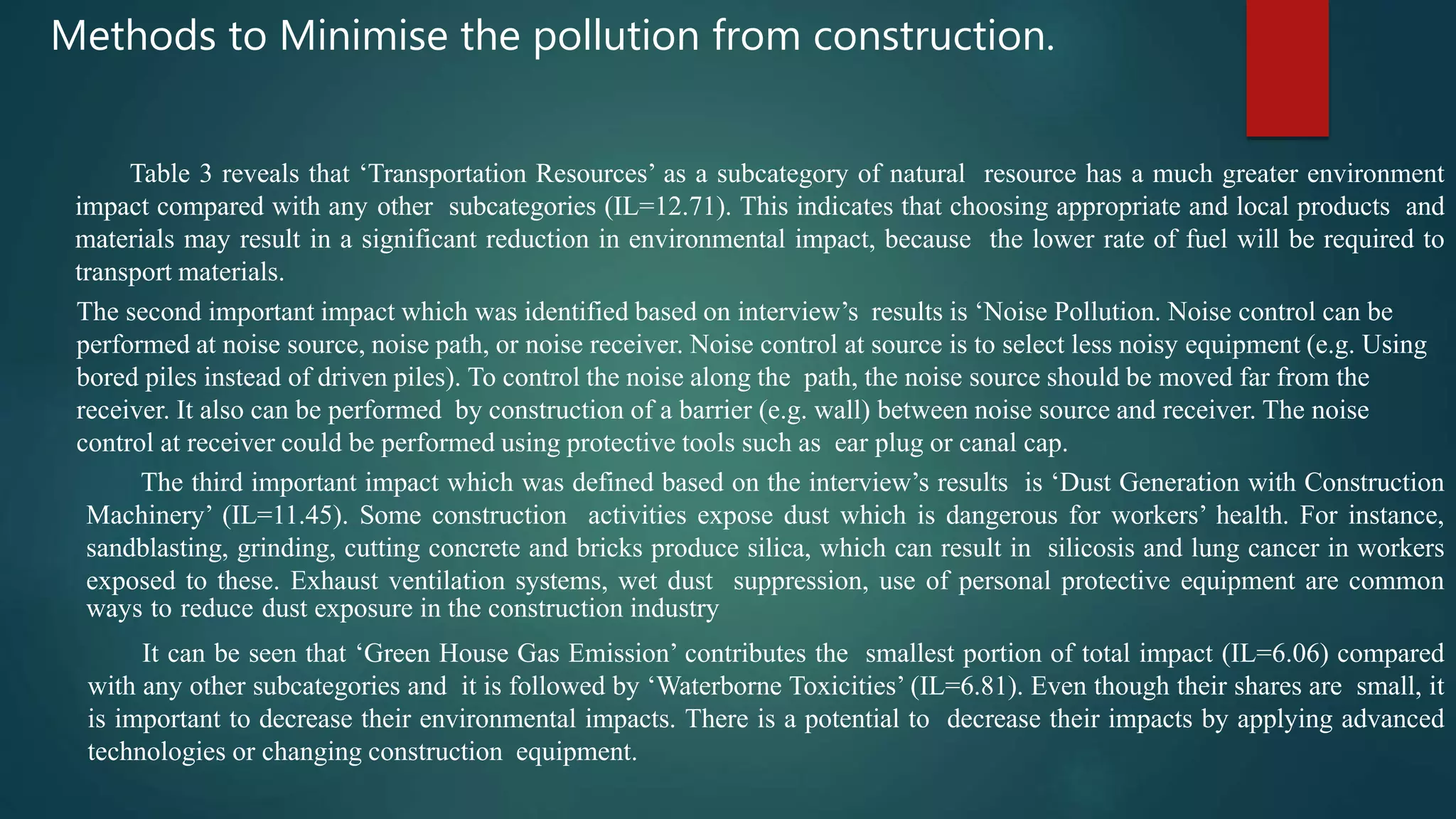 EFFECT OF CONSTRUCTION INDUSTRY ON ENVIRONMENT | PPTX