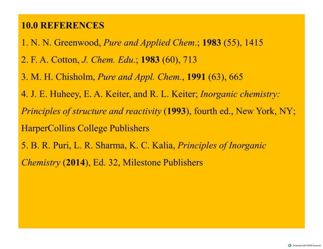 CHE-501 Lecture 2 Metal Cluster. Boranes and types pdf | PPT