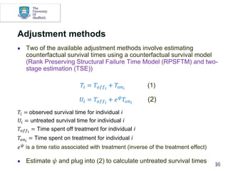 Adjusting for treatment switching in randomised controlled trials | PDF