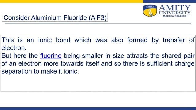 Fajan's Rule_Partial ionic cheracter | PPTX