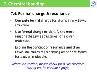 Formal charge and resonance che1031_lecture_7_4 | PPTX
