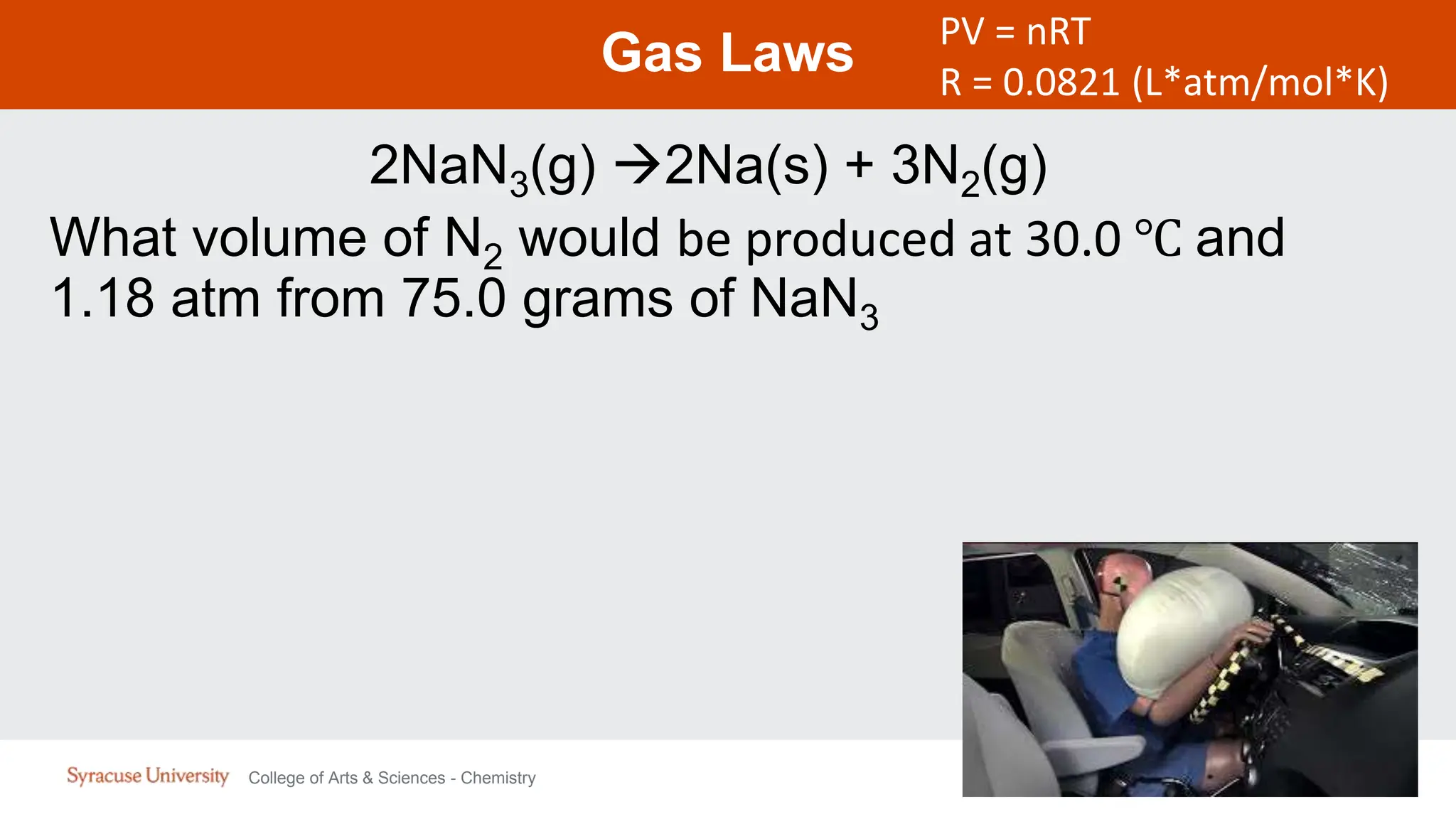 Chemistry gas law temperature pressure, moles and volume | PPTX