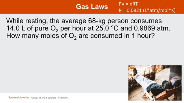 Chemistry gas law temperature pressure, moles and volume | PPT