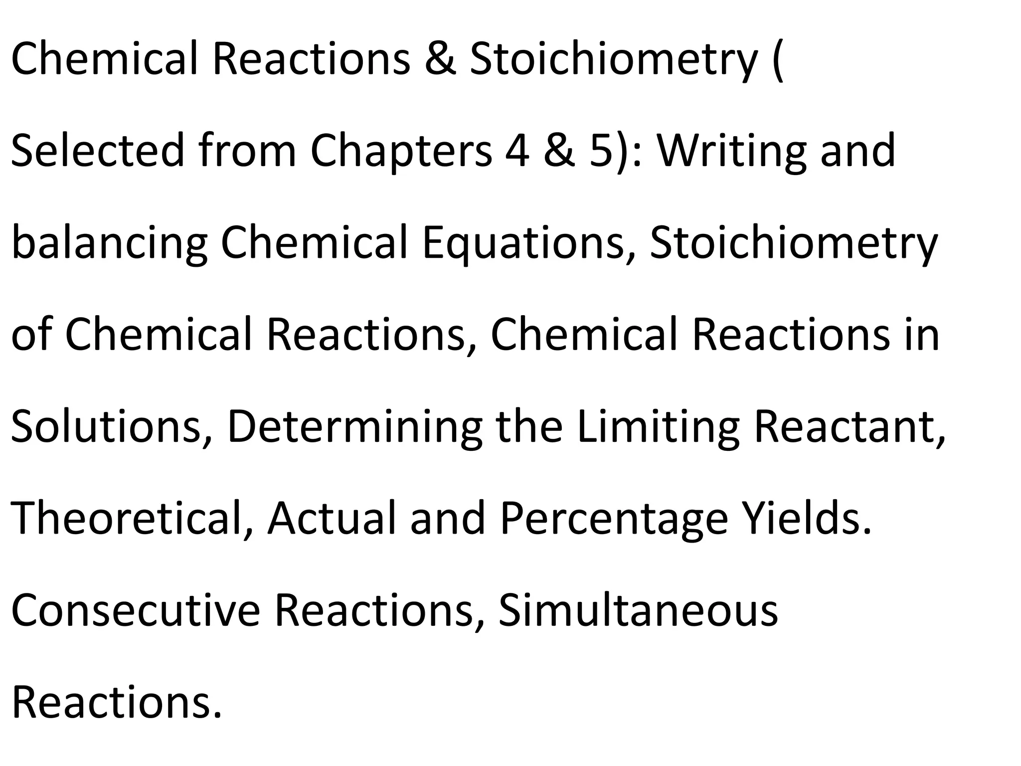CHEMISTRY General Chemistry-1.pptx GENERAL CHEMISTRY | PPTX