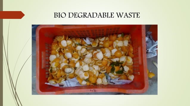 bio degradable and non-bio degradable wastes | PPTX | Environment | Science