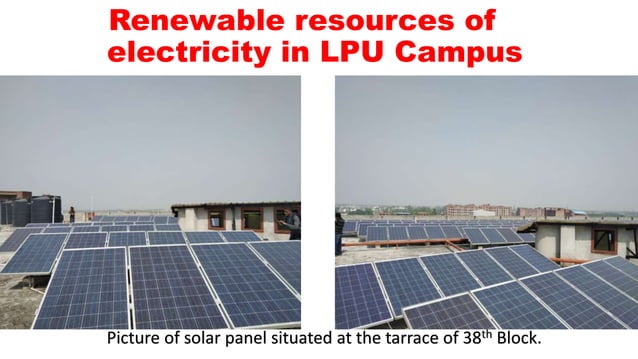 Wastage of electricity in LPU campus | PPTX