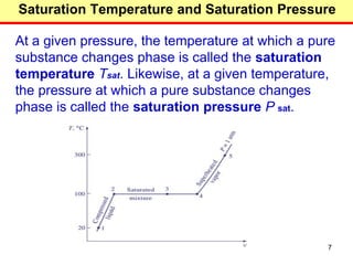 Thermodynamics (Properties of pure substance) | PPT