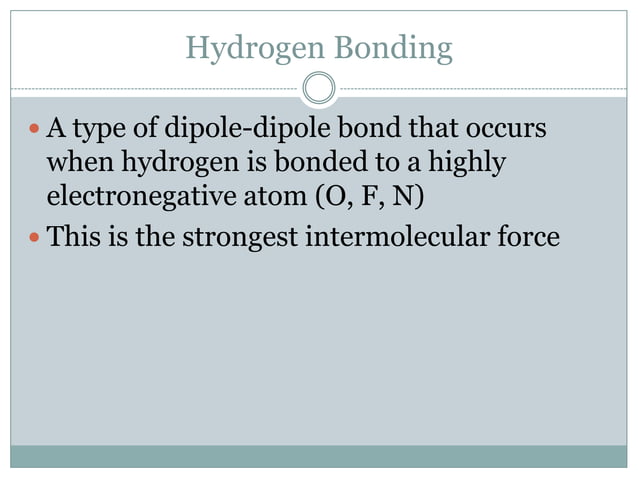Intermolecular Forces and Solubility | PPTX | Chemistry | Science