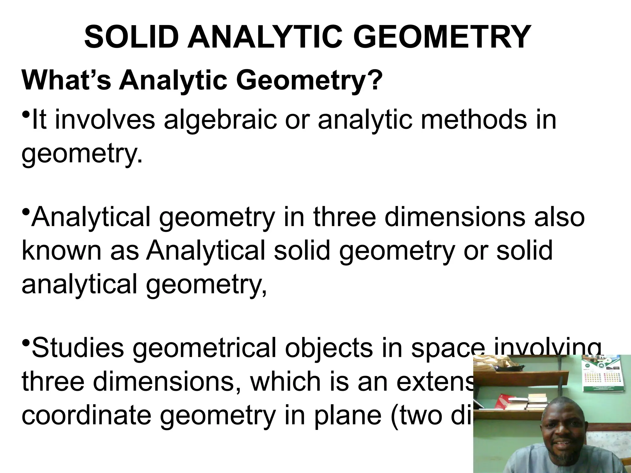 CHE 305 Lesson 1 Note on engineering Analysis | PPTX