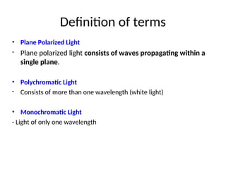 Introduction to UV-Visible spectroscopy and Instrumentation | PPT
