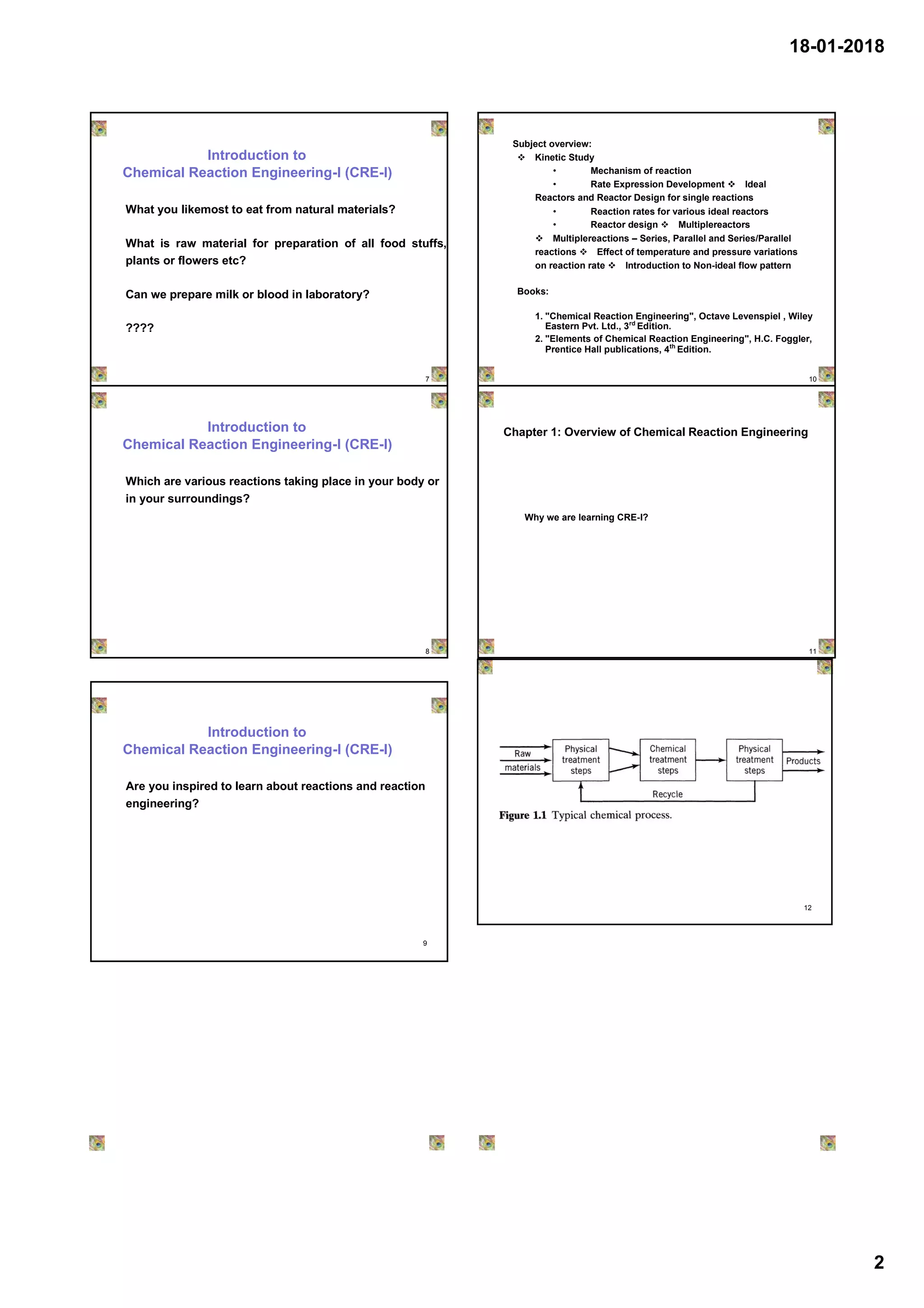 Che 412 cre 1 notes | PDF