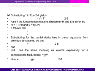 ADVANCE CHEMICAL ENGINEERING THERMODYNAMICS.pptx