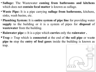 Che 4 house drainage system | PPT
