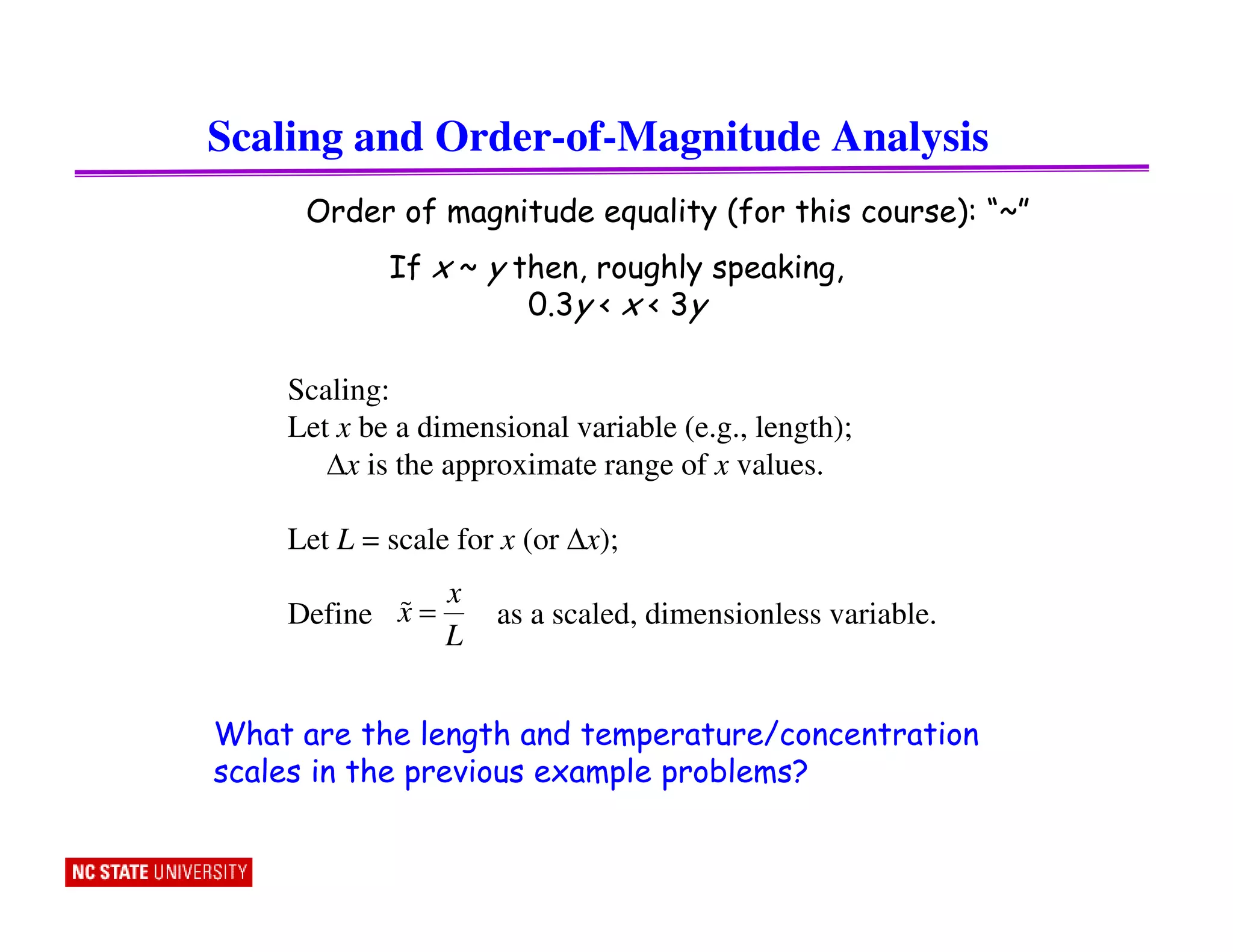 Fundamentals of Transport Phenomena ChE 715 | PDF