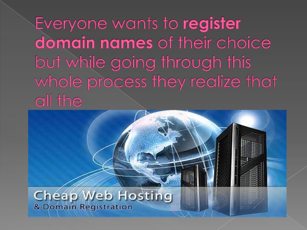 Cheapest Domain Name Registration