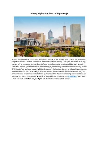 Cheap Flights to Atlanta | PDF