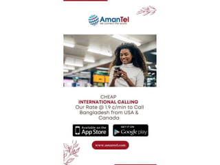 Cheap International Call Rate Bangladesh from USA | PPT