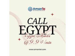 Cheap International Calls to Egypt - Call Egypt.ppt